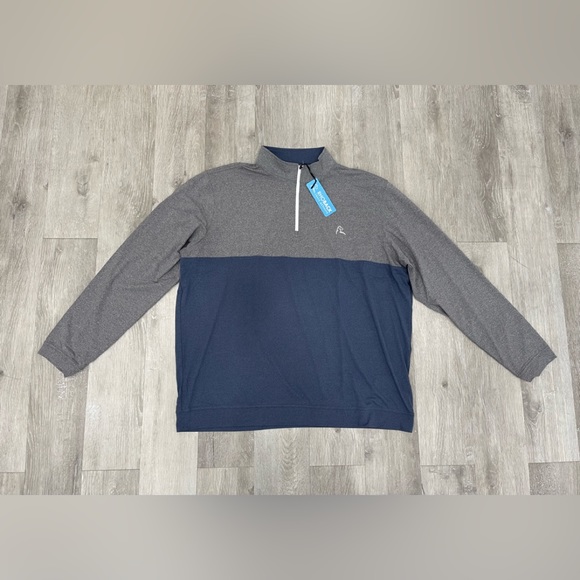 Rhoback | Sweaters | Rhoback Sweater Performance Q Zip Mock Neck Golf ...